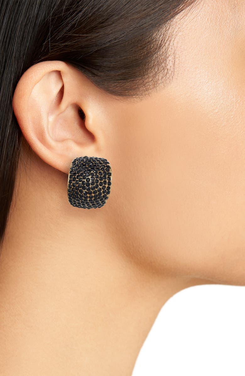 Tasha Pavé Crystal Half Hoop Earrings | Nordstromrack