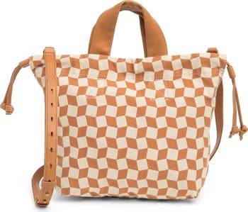 Madewell Check Soft Cinch Crossbody Bag | Nordstromrack