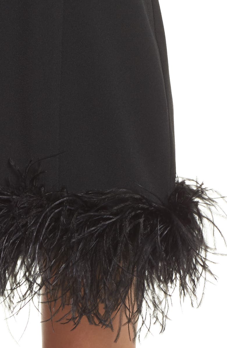 Chelsea28 Feather Hem Sheath Dress | Nordstromrack