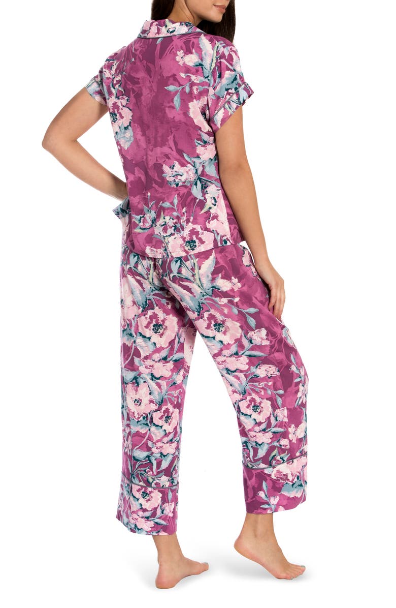 In Bloom by Jonquil Callie Floral Crop Pajamas | Nordstromrack