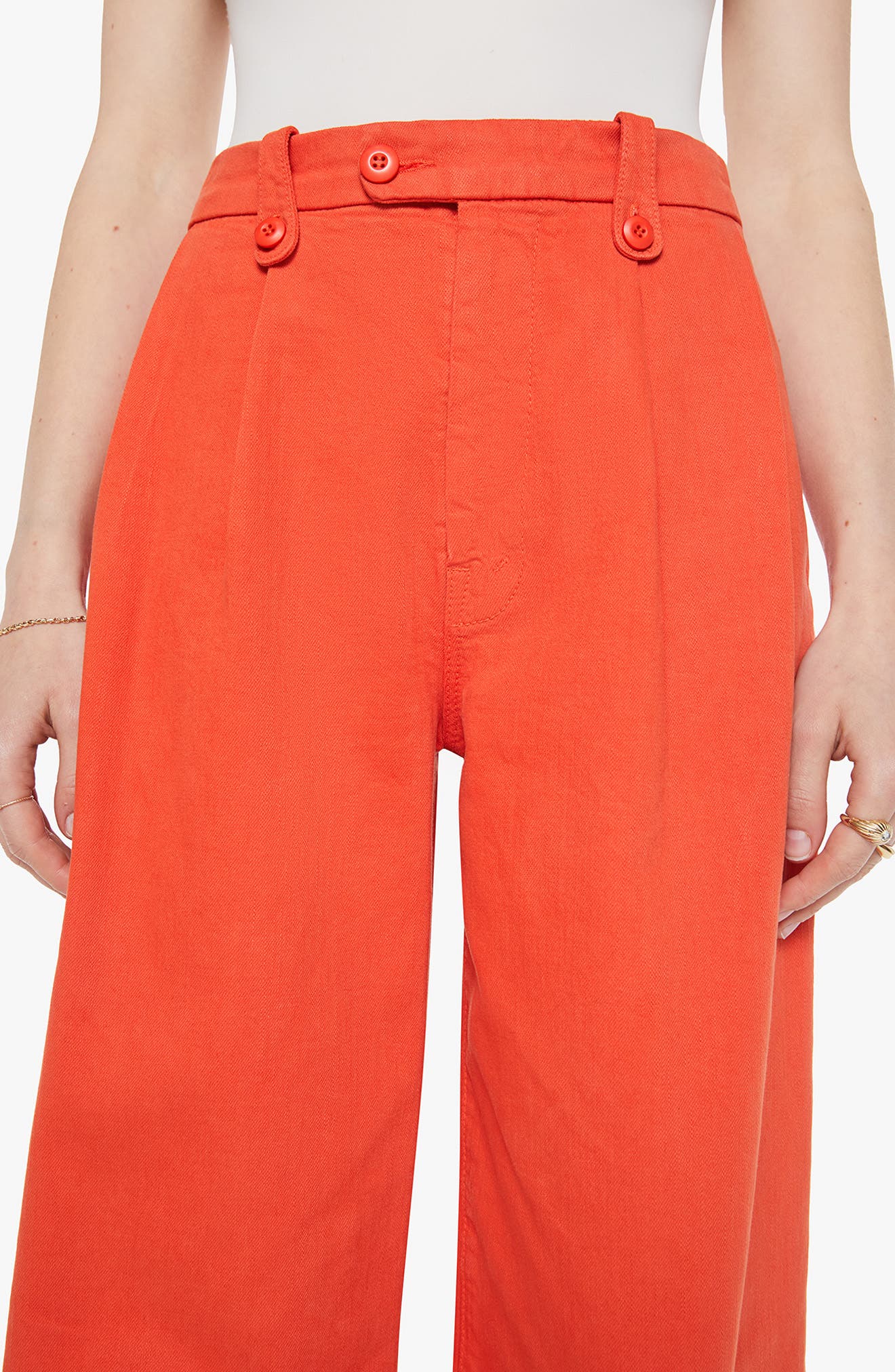 MOTHER The Under Wraps High Waist Wide Leg Pants | Nordstromrack