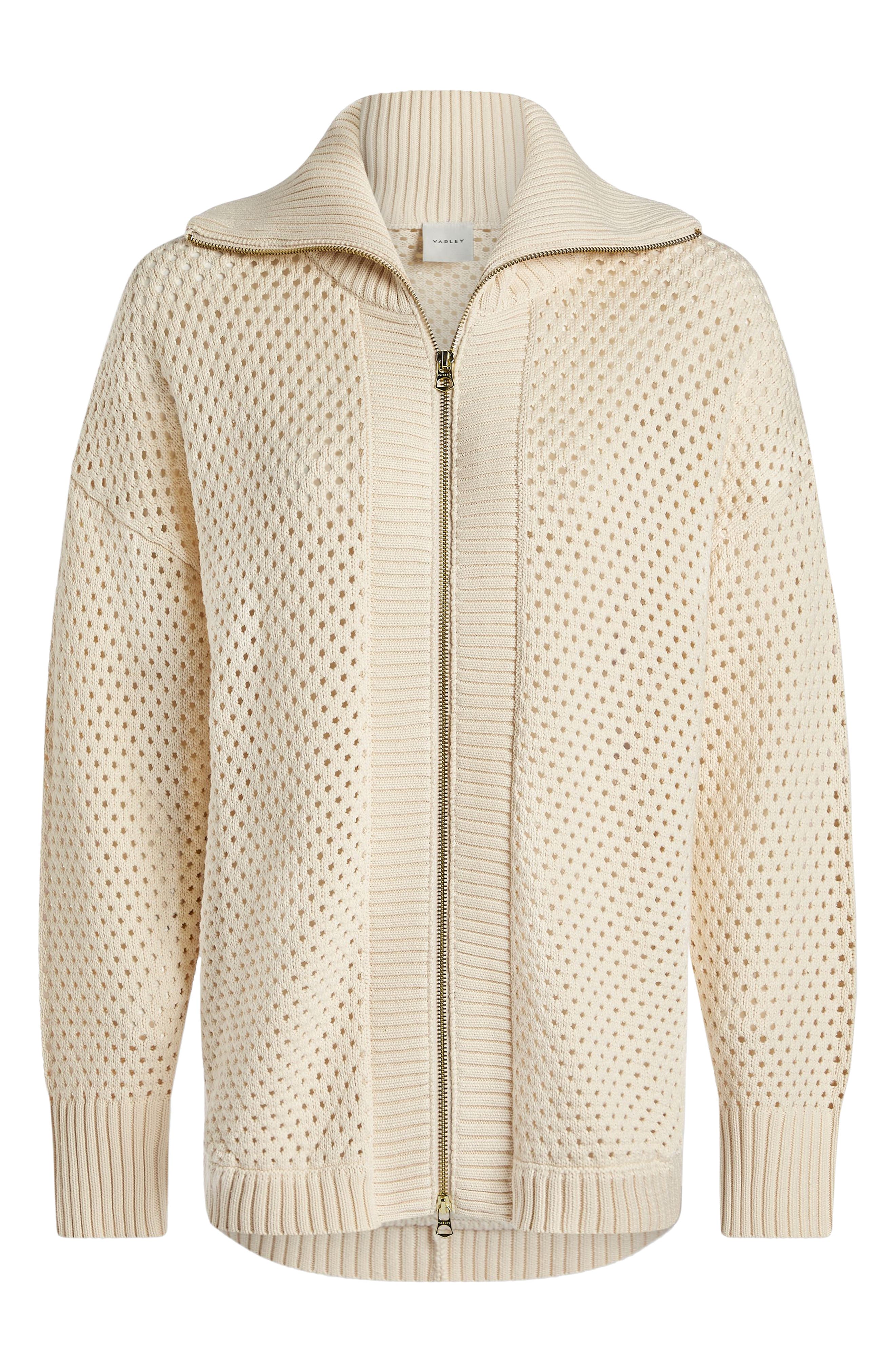 Varley Finn Longline Knit Jacket | Nordstrom