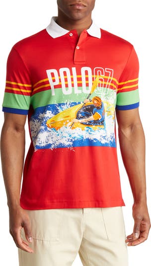 Polo Ralph Lauren Interlock Graphic Polo | Nordstrom
