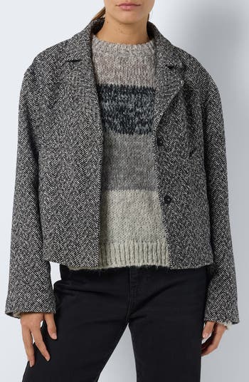 Noisy may Dalicia Herringbone Jacket | Nordstromrack