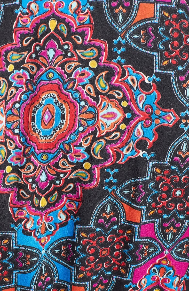 Band of Gypsies Print Babydoll Dress | Nordstrom