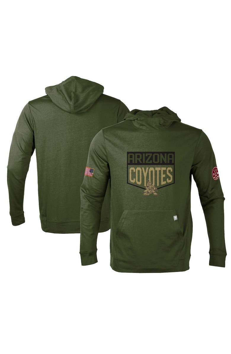 LEVELWEAR Men's Levelwear Olive Arizona Coyotes Thrive Tri-Blend ...