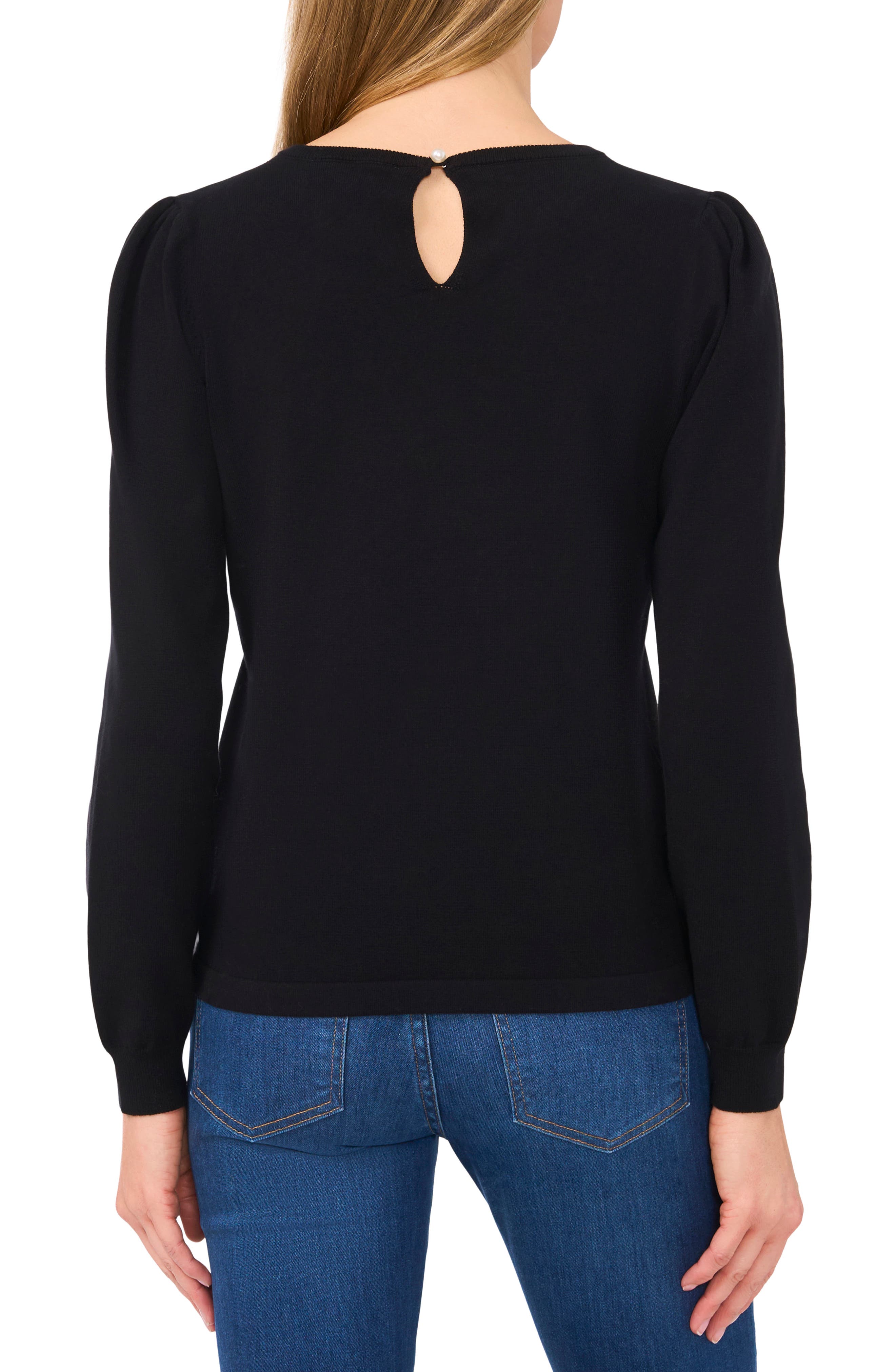 CeCe Puff Shoulder Sweater | Nordstromrack