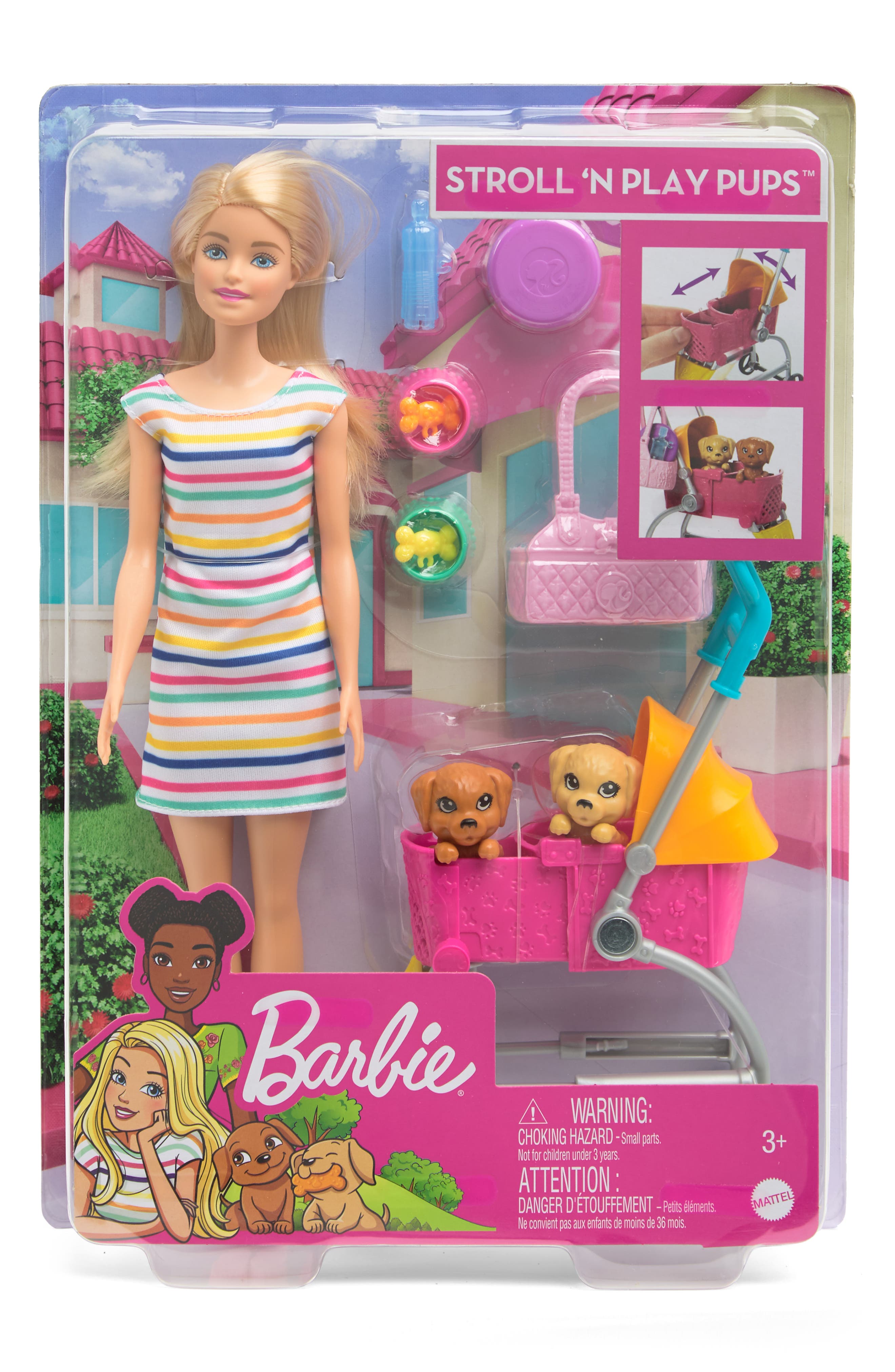 Mattel Barbie® Stroll N' Play Pups Playset | Nordstromrack