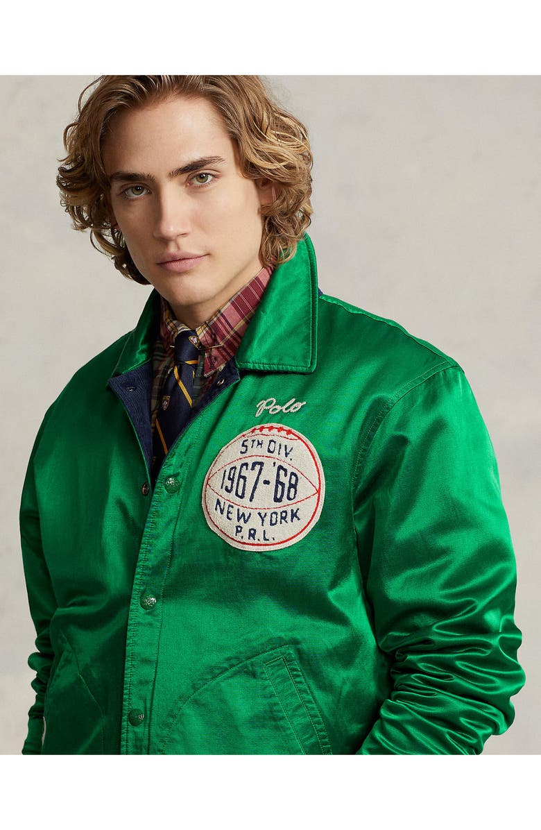 Polo Ralph Lauren Reversible Corduroy Varsity Jacket | Nordstrom