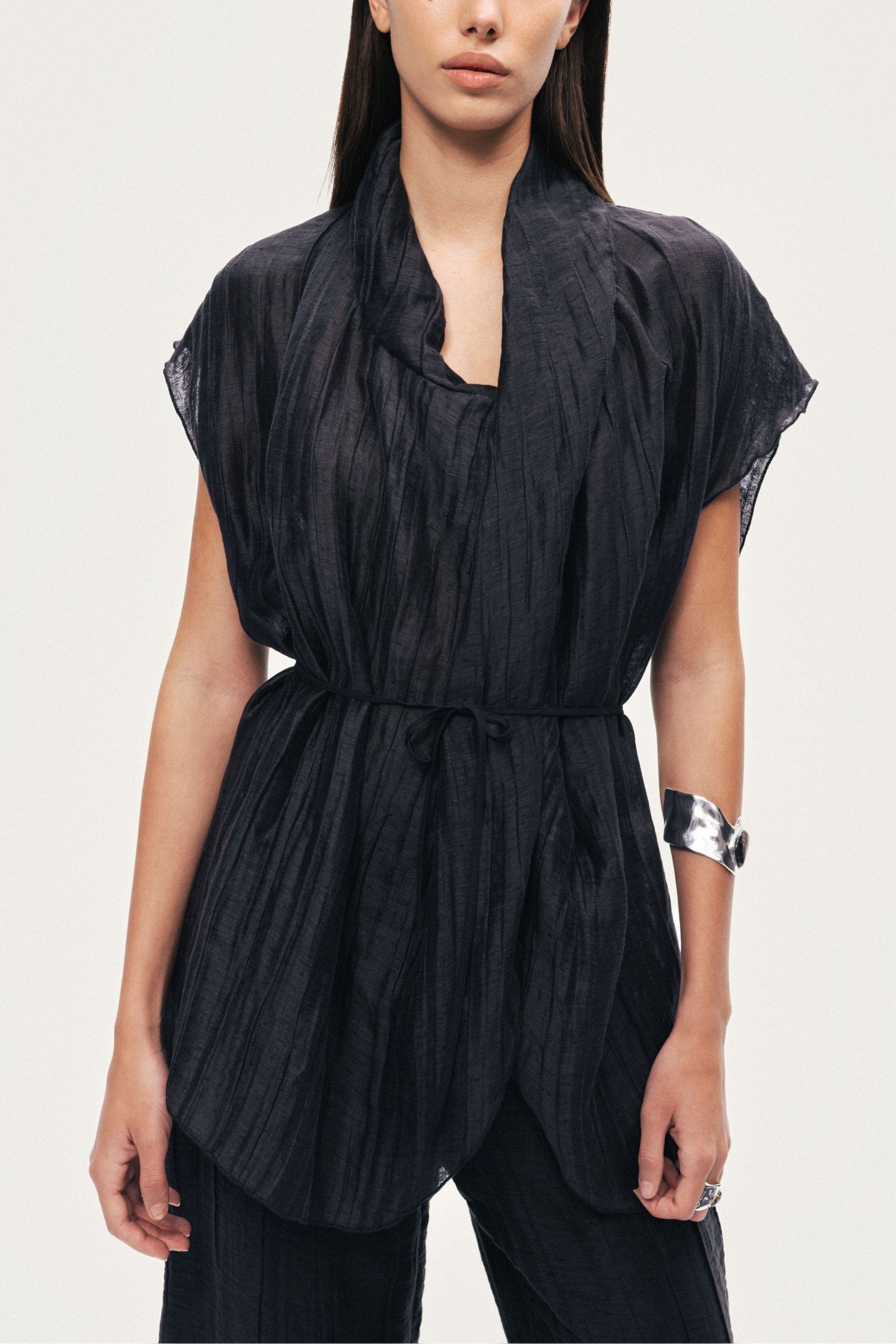 Nocturne Belted Vest | Nordstrom