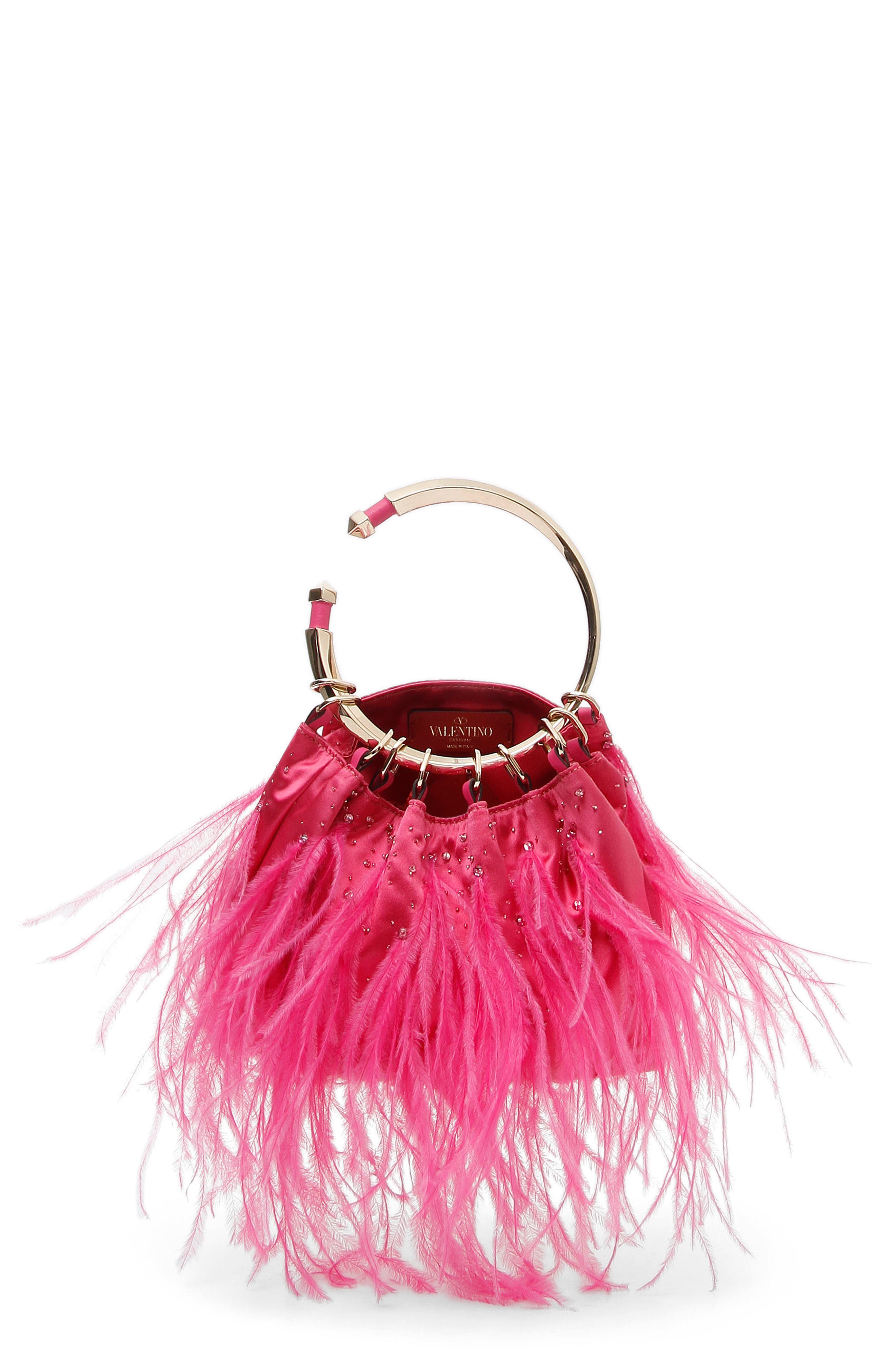 Valentino Garavani Bebop Loop Handle Clutch | Nordstrom