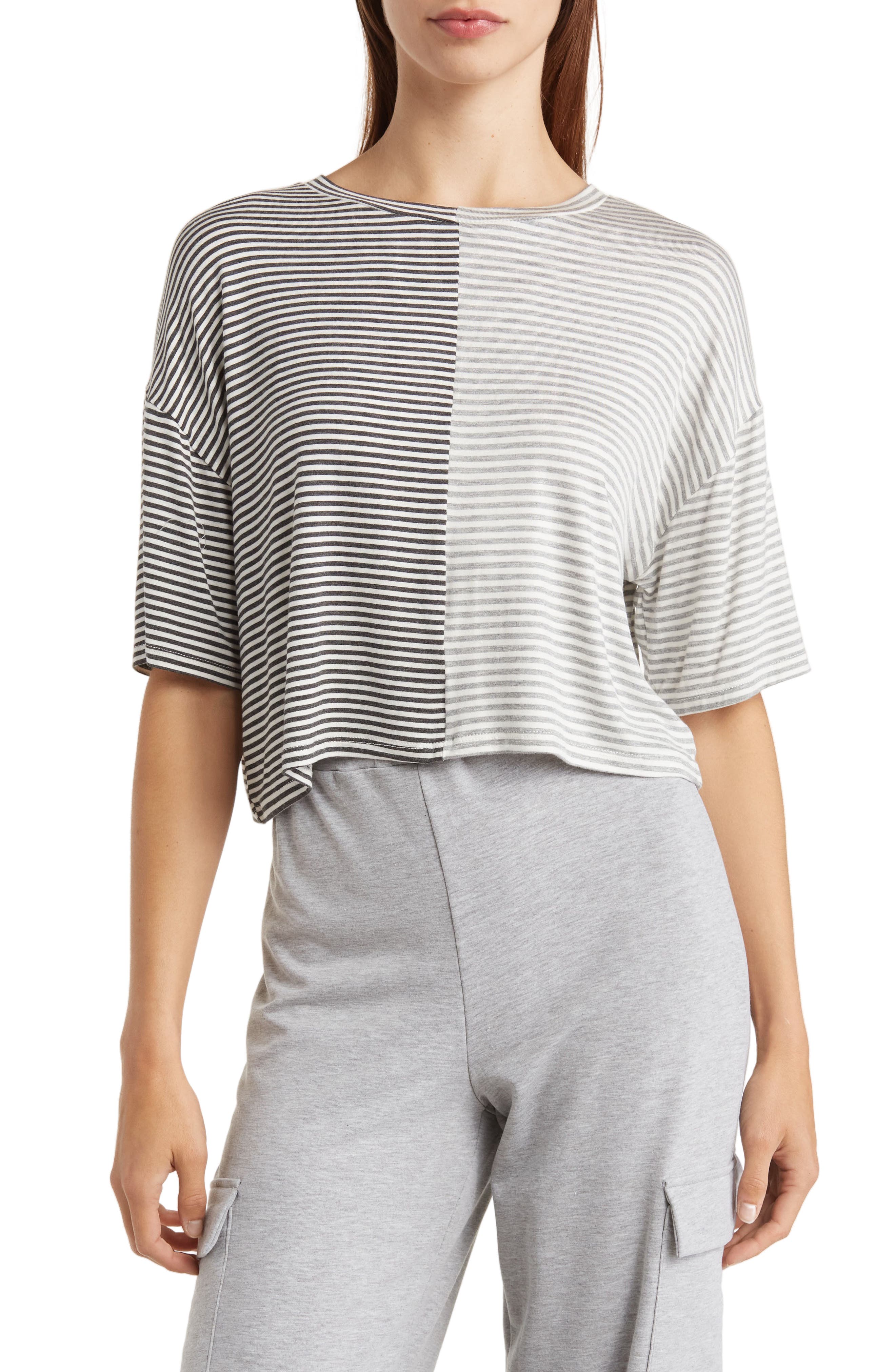 Good Luck Gem Colorblock Stripe T-Shirt | Nordstromrack
