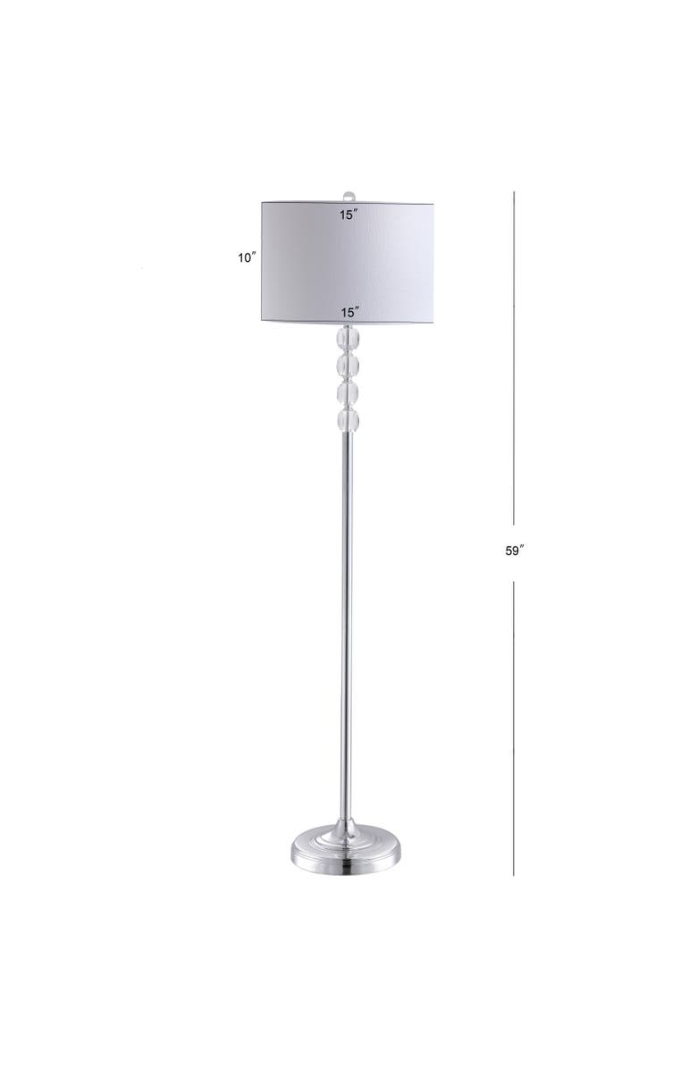 JONATHAN Y Aubrey Crystal / Metal LED Floor Lamp | Nordstrom