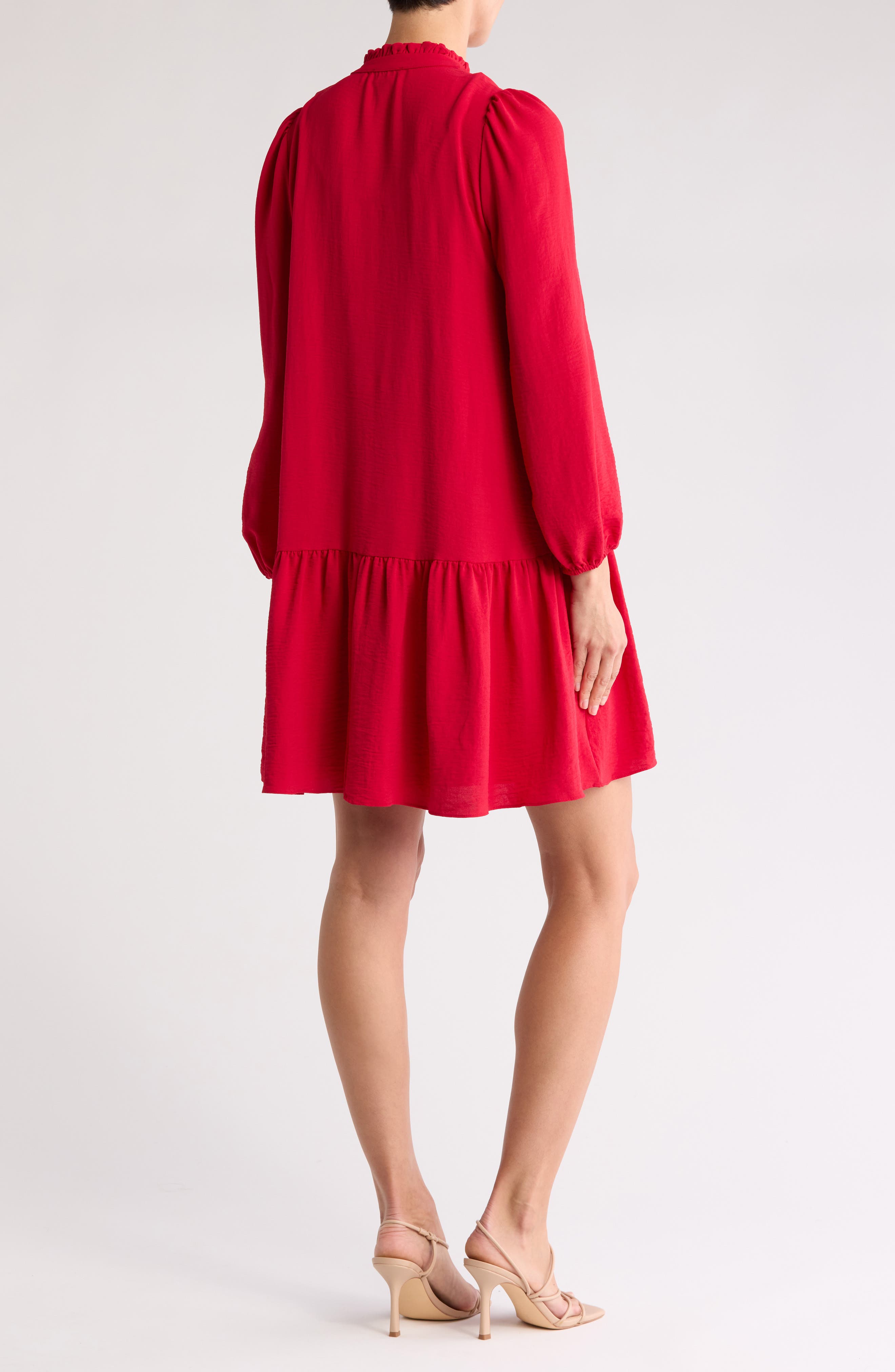 Julia Jordan Pleated Long Sleeve Dress | Nordstromrack