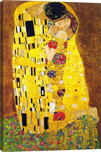 iCanvas The Kiss Reproduction by Gustav Klimt | Nordstromrack