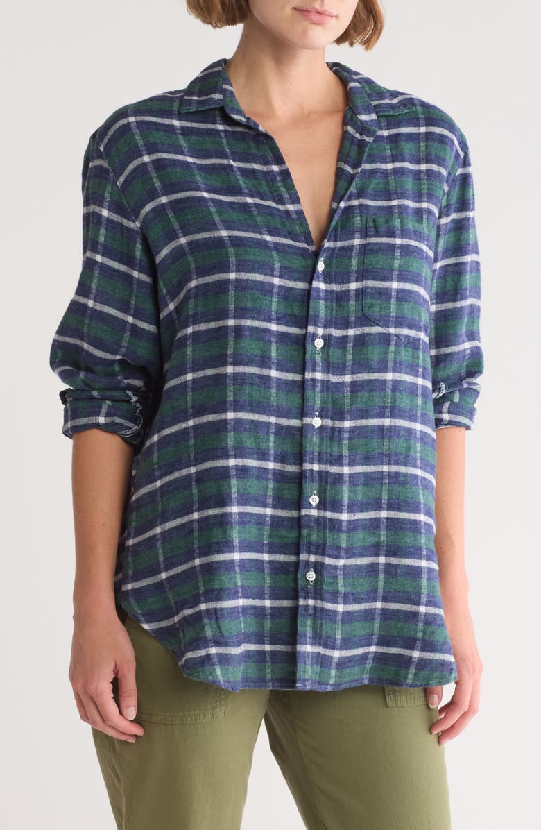 Frank & Eileen Joedy Oversize Plaid Flannel Button-Up Shirt | Nordstromrack