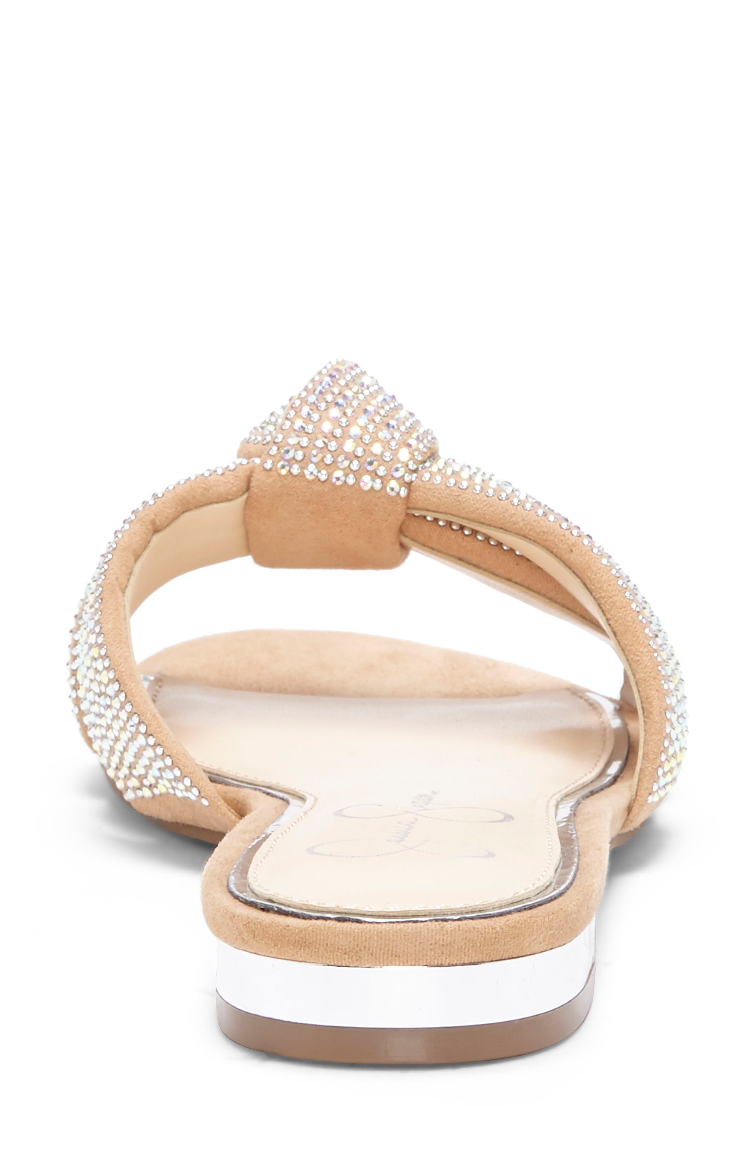 Jessica Simpson Alisen Crystal Embellished Slide Sandal (Women) | Nordstrom