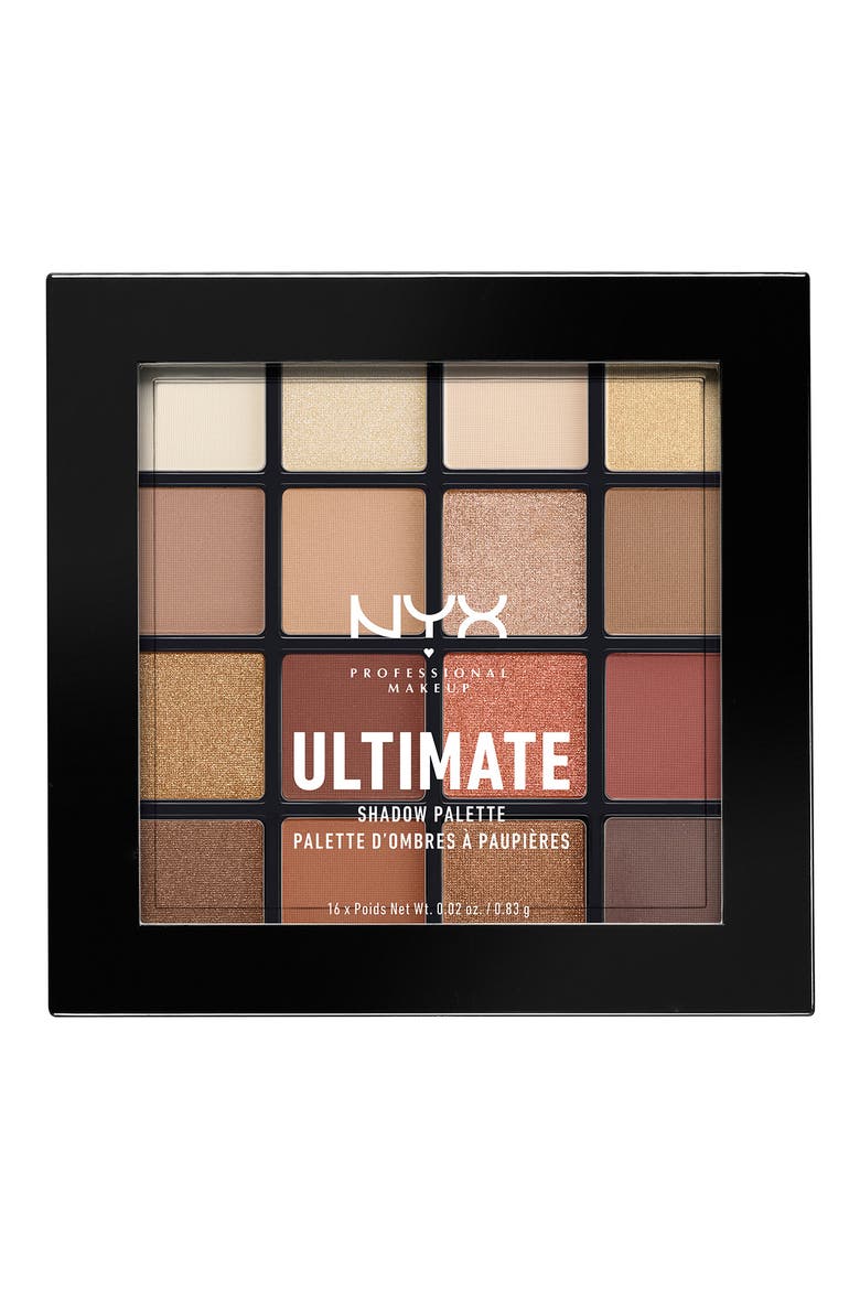 NYX COSMETICS Warm Neutrals Ultimate Shadow Palette (Women) | Nordstromrack