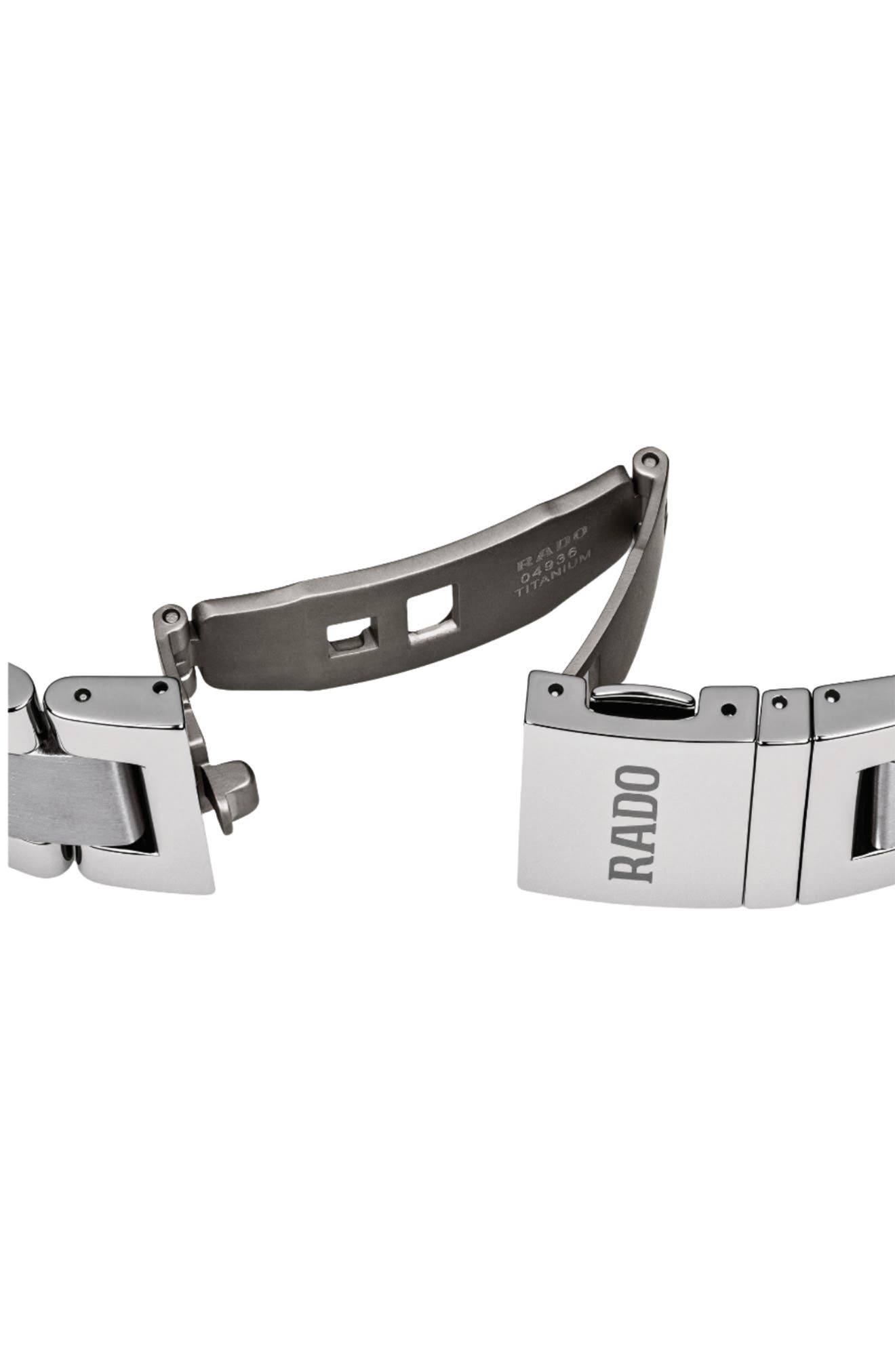 RADO Men's Hyperchrome Automatic Silver Dial Ceramos and Stainless ...