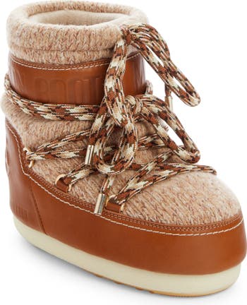 Chloé x Moon Boot® Lace-Up Boot (Women) | Nordstromrack