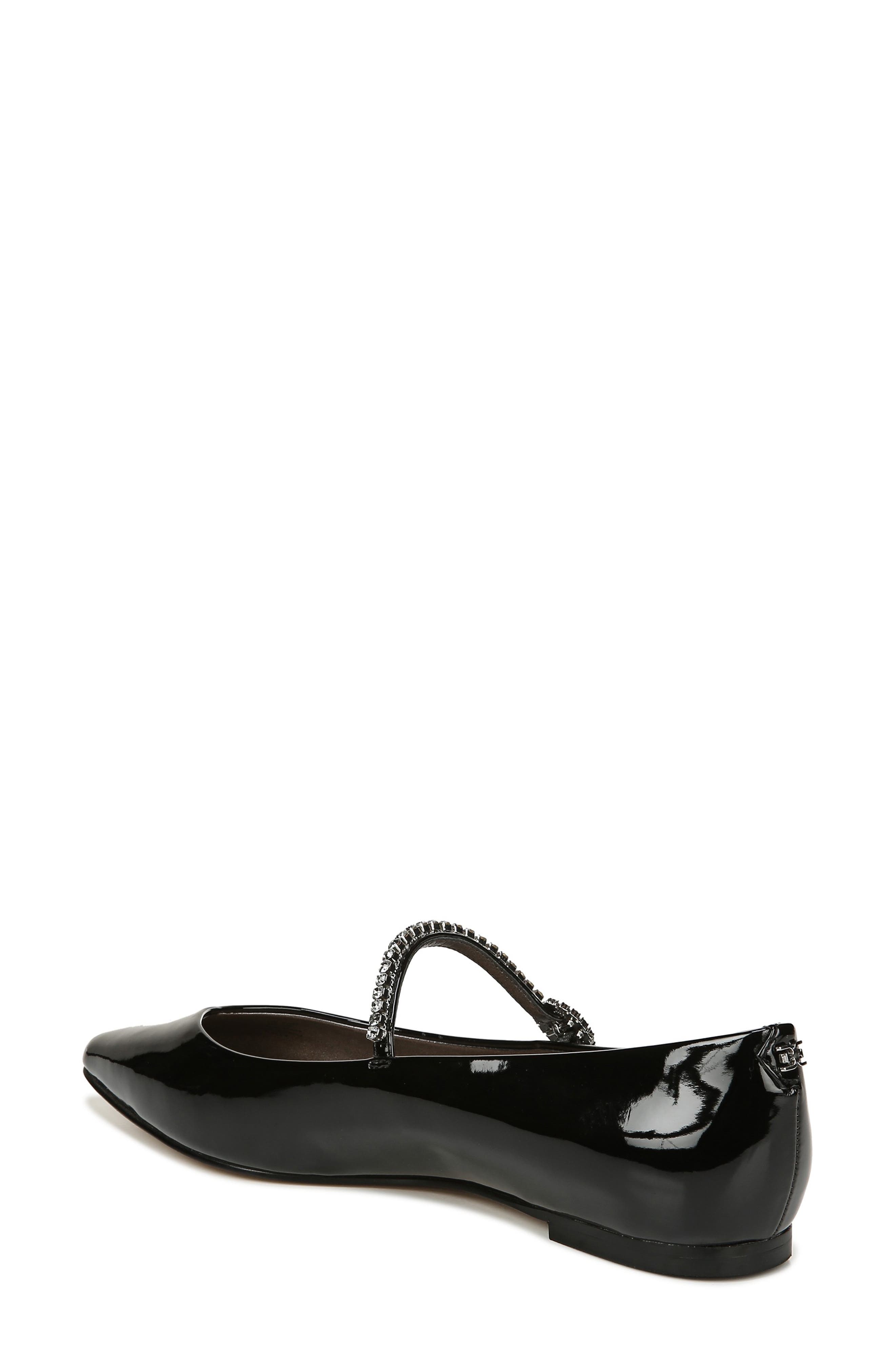 Sam Edelman Rally Crystal Mary Jane Pointed Toe Flat (Women ...