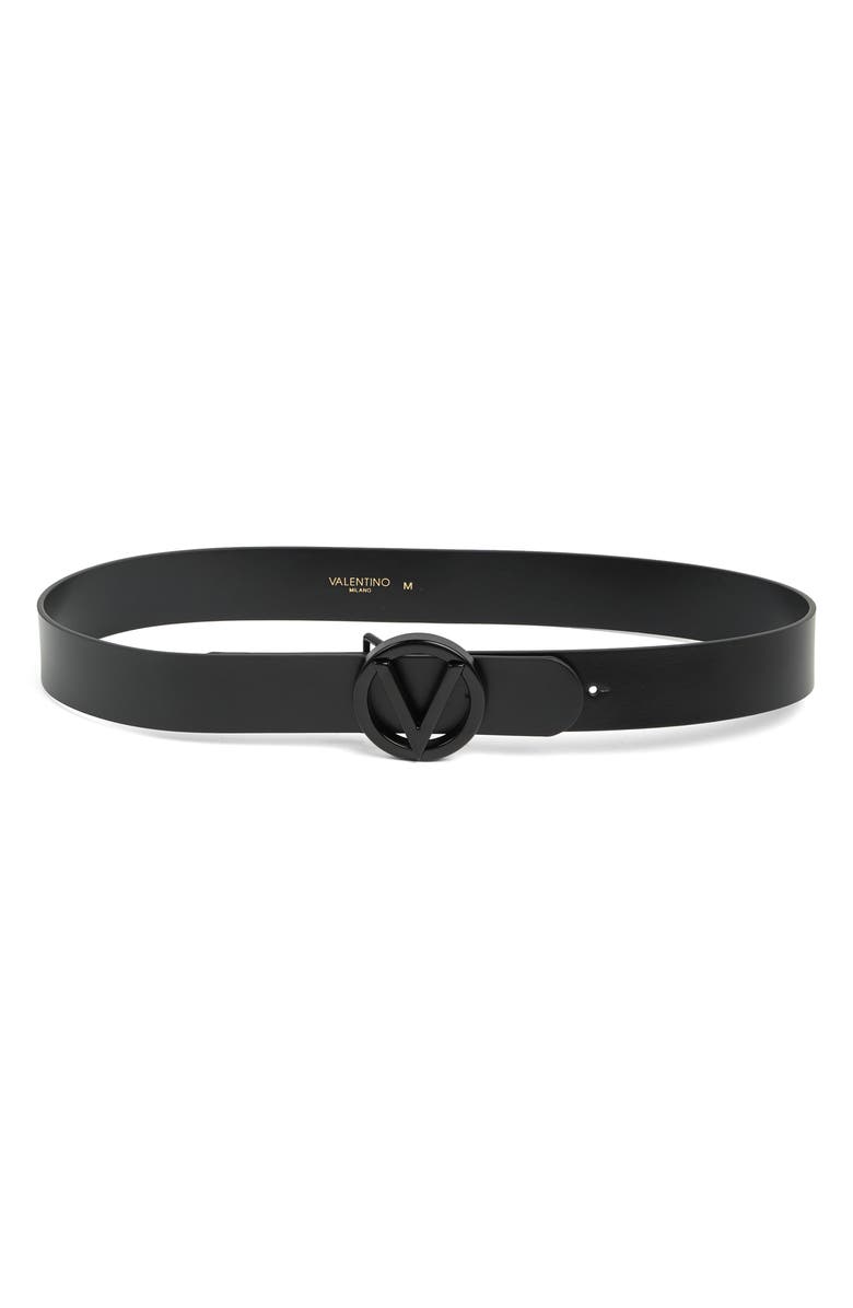 VALENTINO BY MARIO VALENTINO Giusy Logo Leather Belt | Nordstromrack