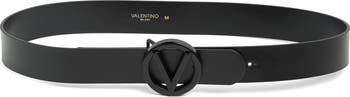 VALENTINO BY MARIO VALENTINO Giusy Logo Leather Belt | Nordstromrack