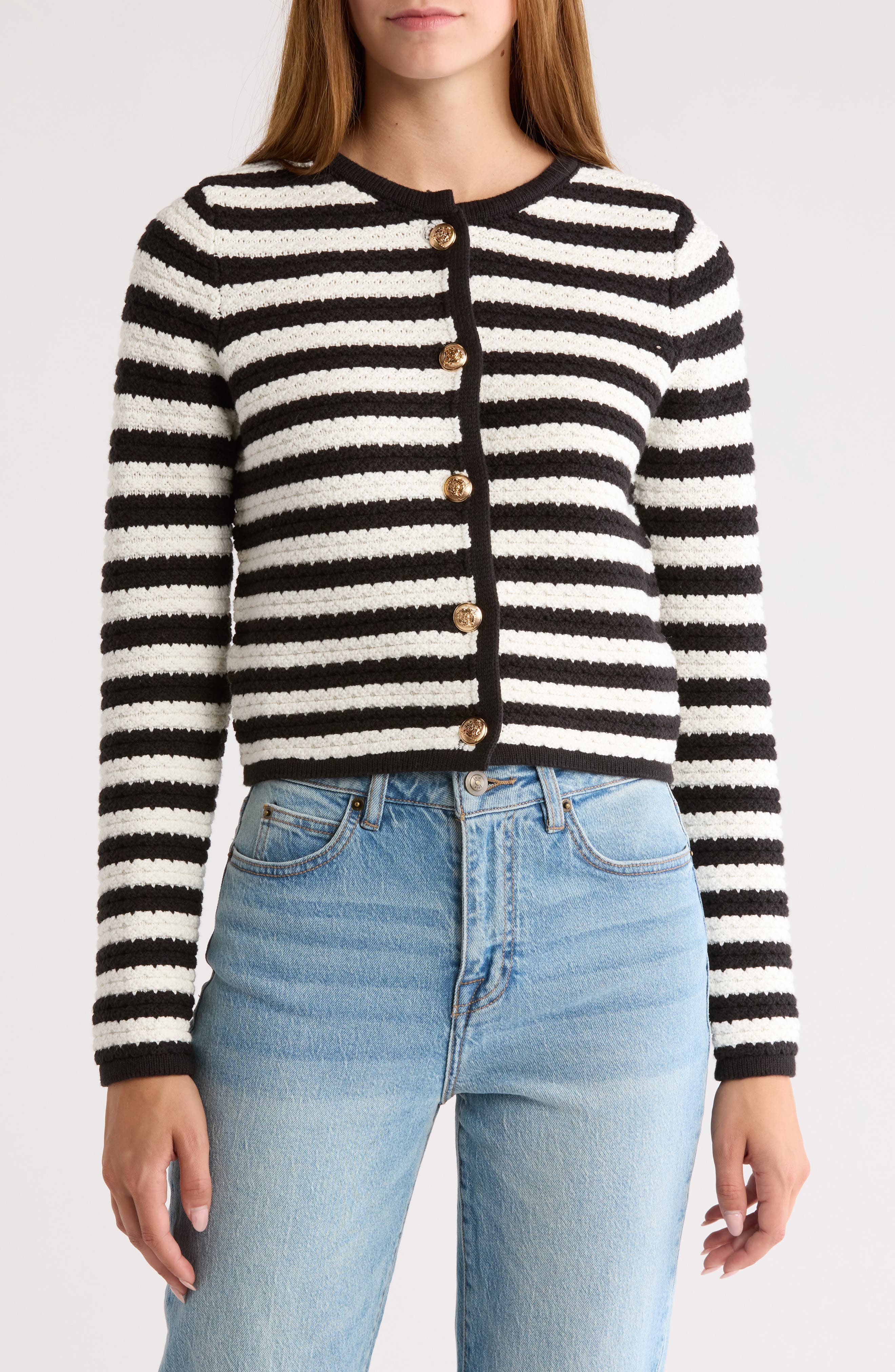 Lush Stripe Formal Cardigan | Nordstromrack