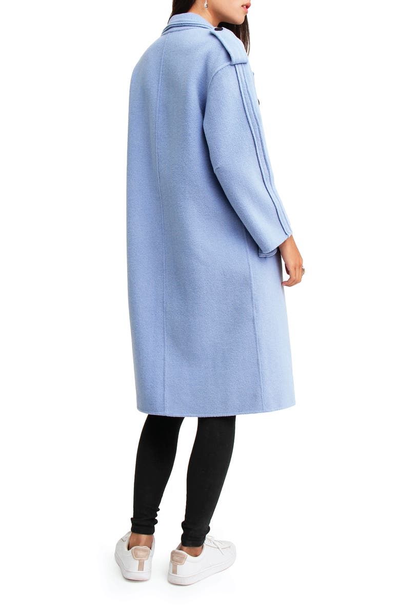 Belle & Bloom Aussie Sky Double-Breasted Wool Coat | Nordstromrack