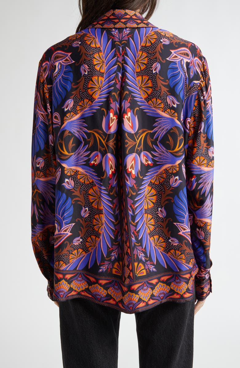 FARM Rio Heart Forest Button-Up Shirt | Nordstromrack