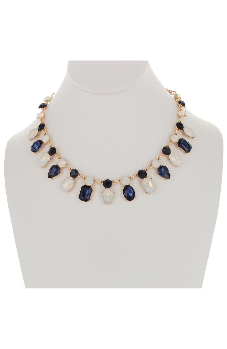 OLIVIA WELLES Oriana Mixed Crystal Collar Necklace | Nordstromrack