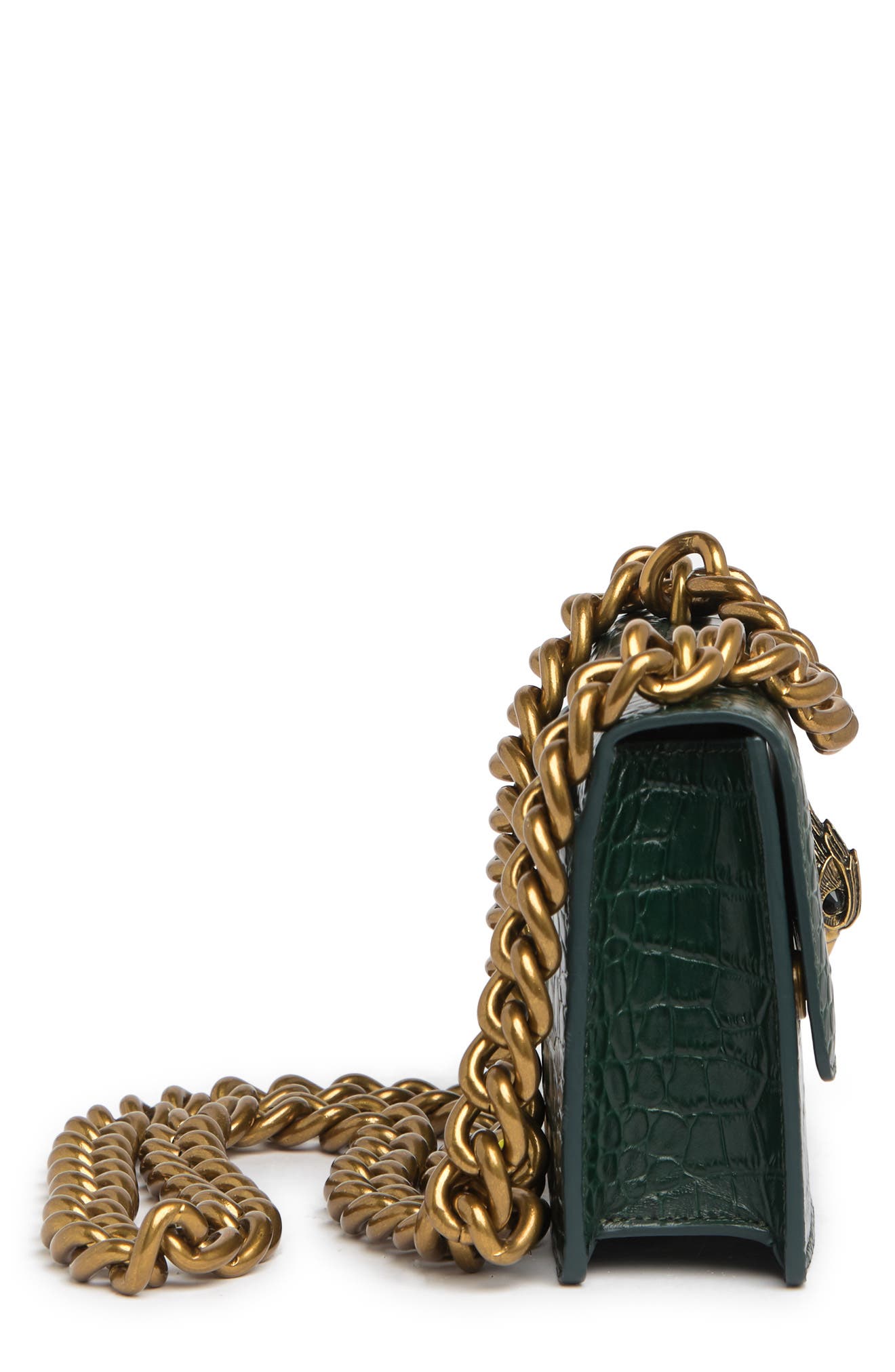 Kurt Geiger London Shoreditch Small Croc Embossed Leather Crossbody Bag ...