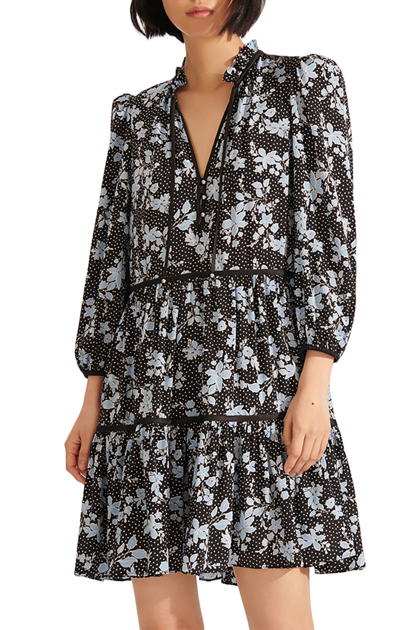 Veronica Beard Hawken Long Sleeve Dress | Nordstromrack
