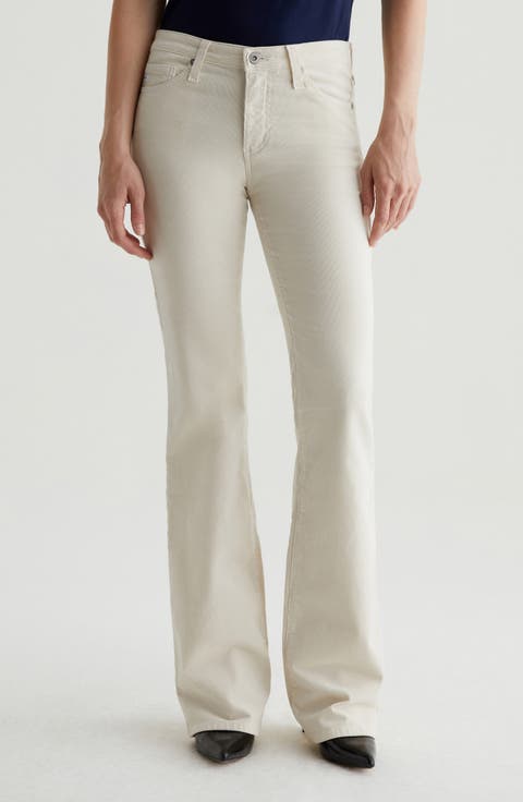 Women's Ivory Corduroy Pants | Nordstrom Women's Ivory Corduroy Pants | Nordstrom