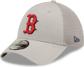 New Era Men's New Era Gray Boston Red Sox Team Neo 39THIRTY Flex Hat ...