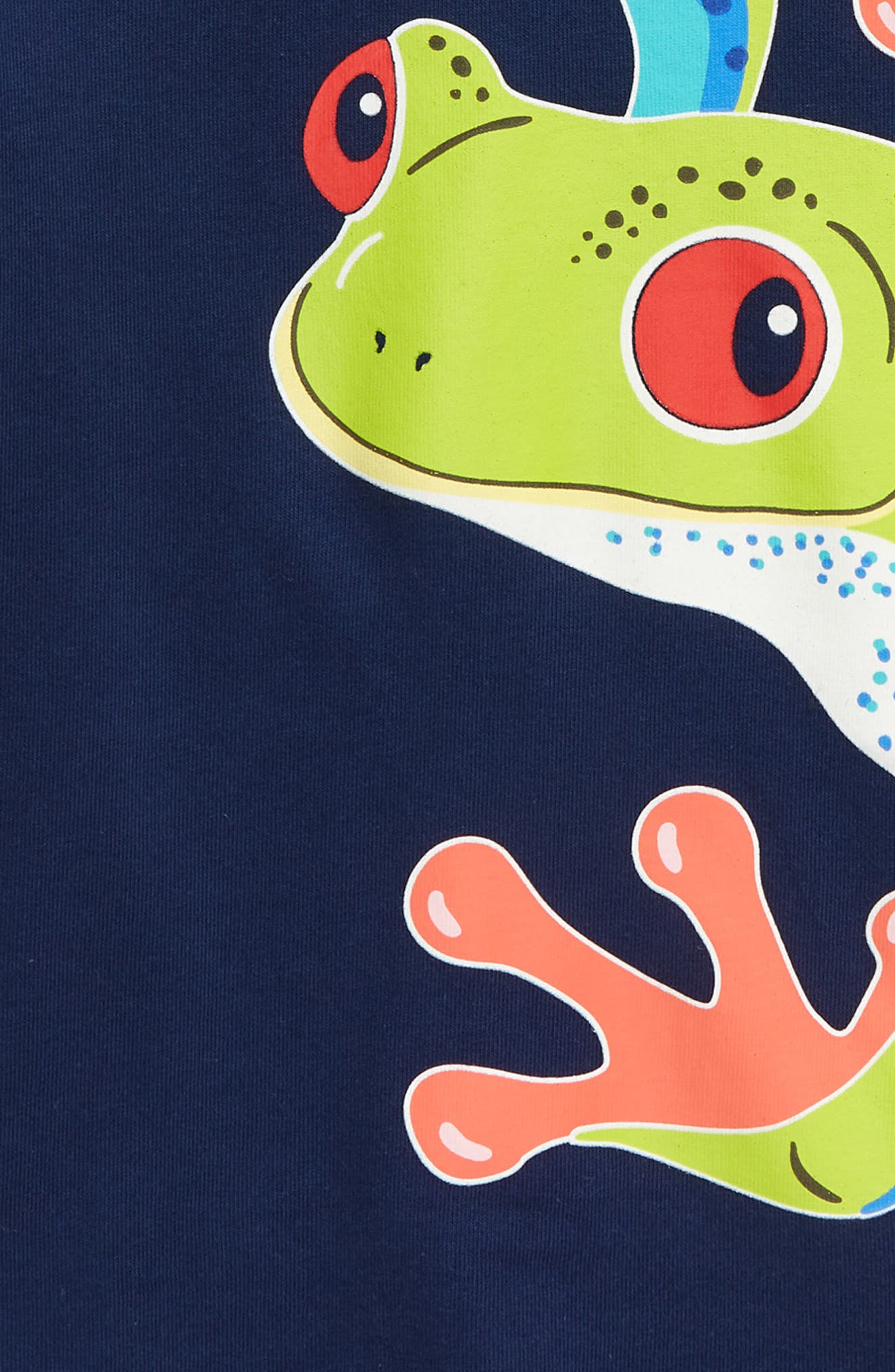 Mini Boden Kids' Glow in the Dark Frog Cotton Graphic T-Shirt ...