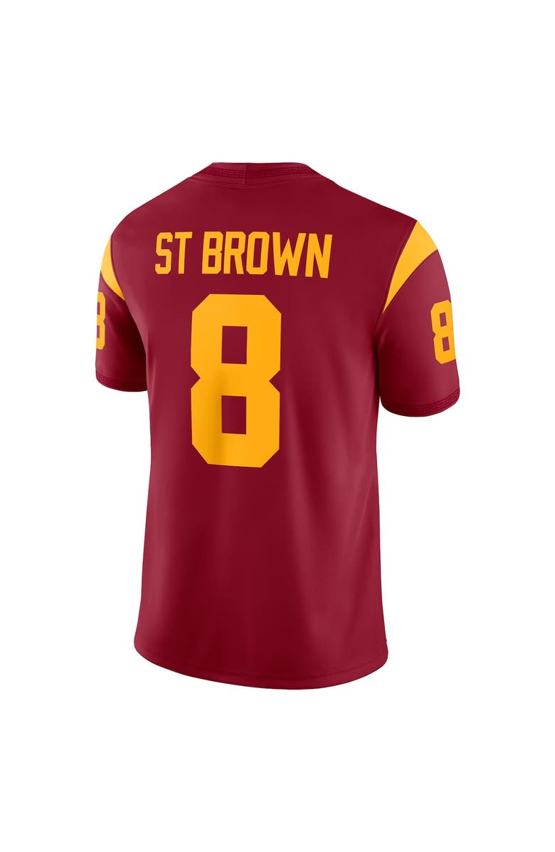 Nike Men's Nike Amon-Ra St. Brown Cardinal USC Trojans Player Game ...