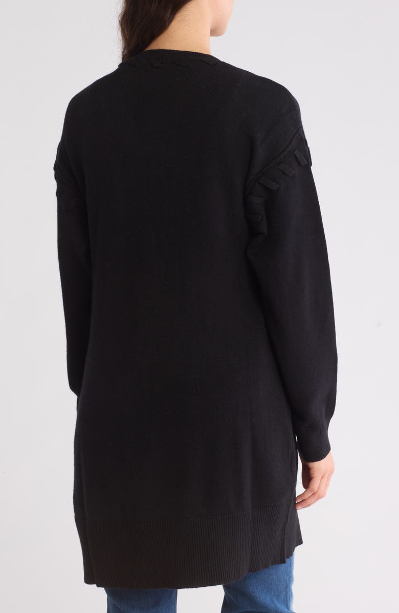 Laundry by Shelli Segal Braid Trim Duster Cardigan | Nordstromrack