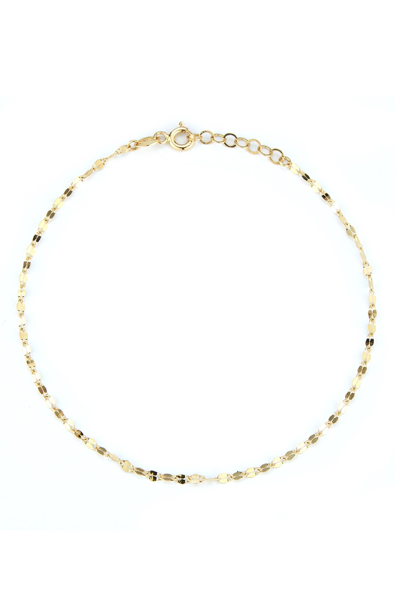 Ember Fine Jewelry 14K Gold Mariner Chain Anklet | Nordstromrack