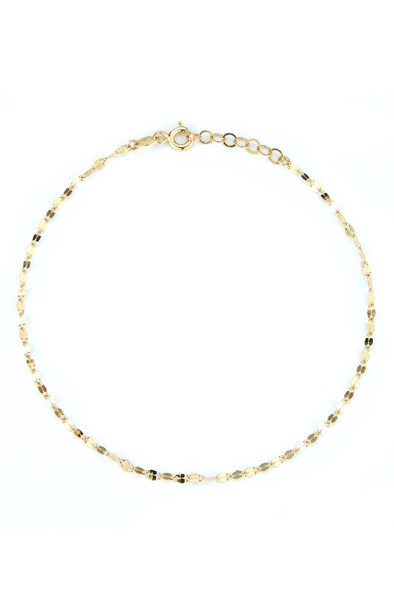 Ember Fine Jewelry 14K Gold Mariner Chain Anklet | Nordstromrack
