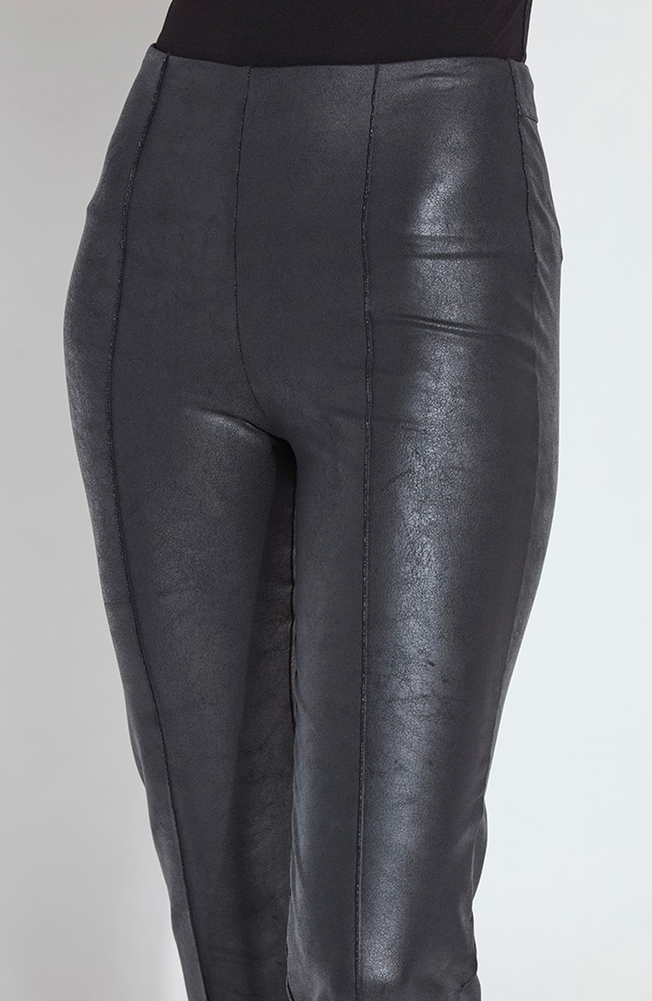 Lysse Elysse High Waist Stretch Faux Leather Pants | Nordstrom