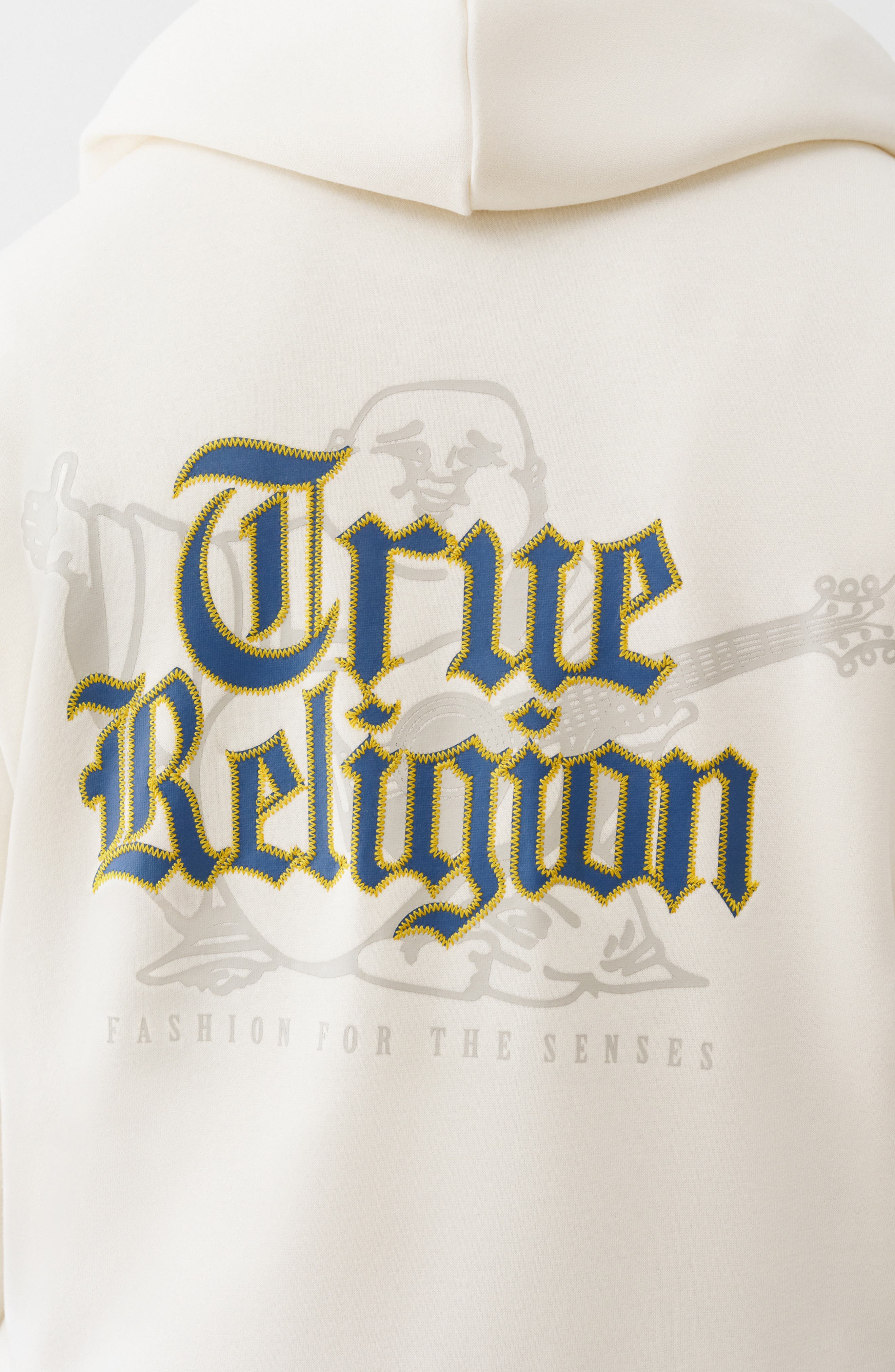 True Religion Stitched Logo Zip Hoodie | Nordstromrack