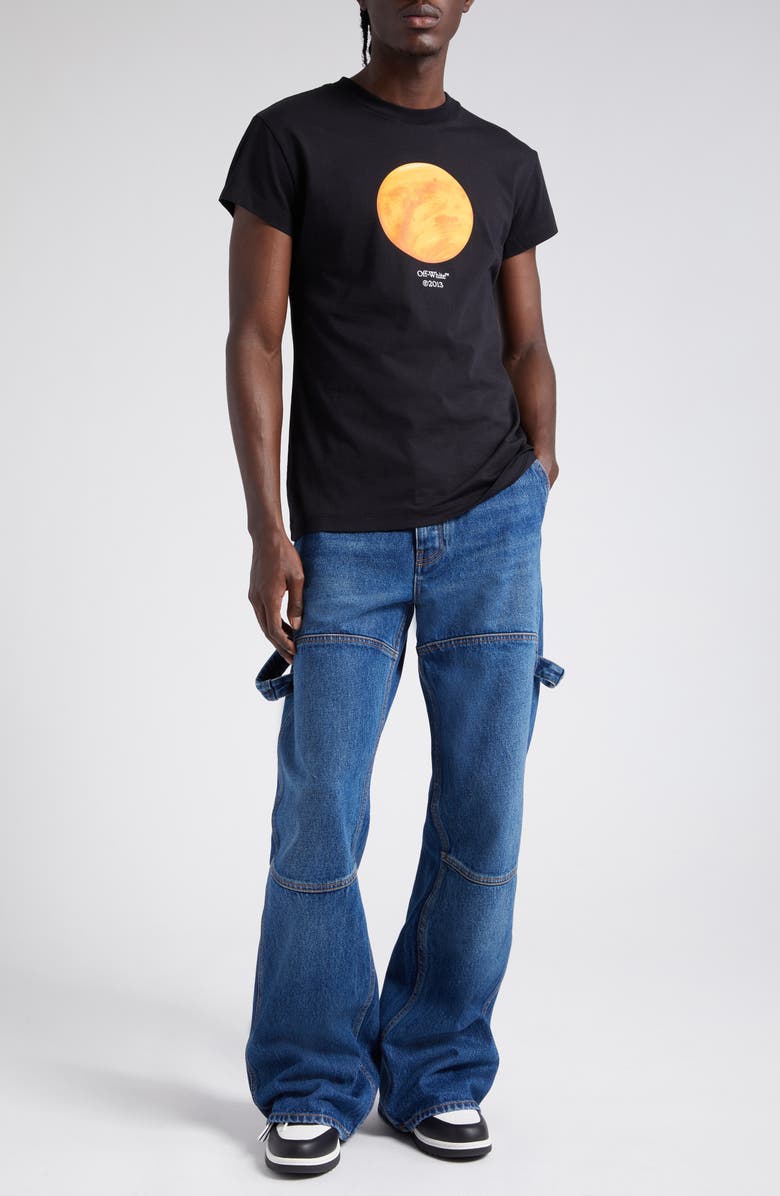 Off-White Crewneck Cotton Graphic T-Shirt | Nordstromrack