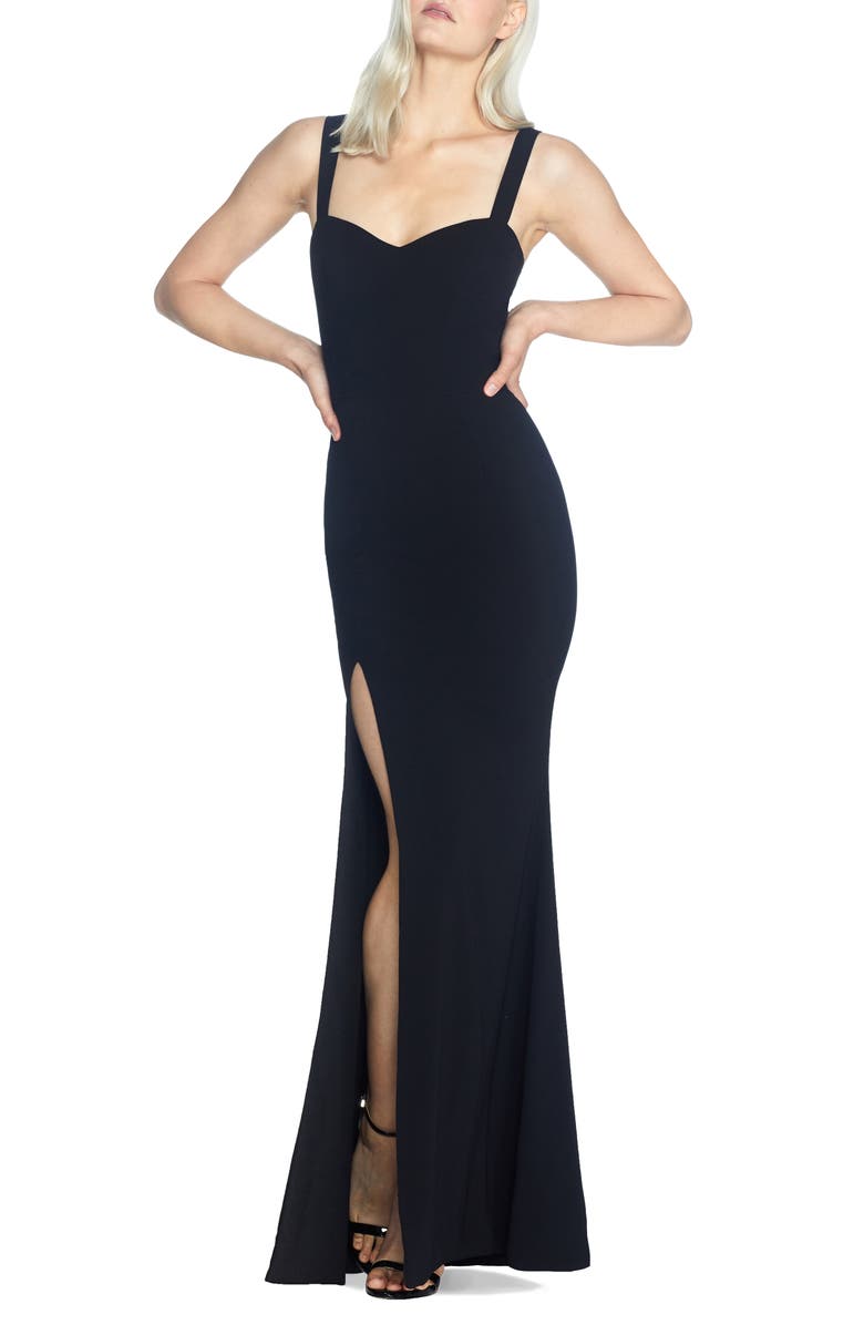 Dress the Population Estella Crepe Trumpet Gown | Nordstromrack