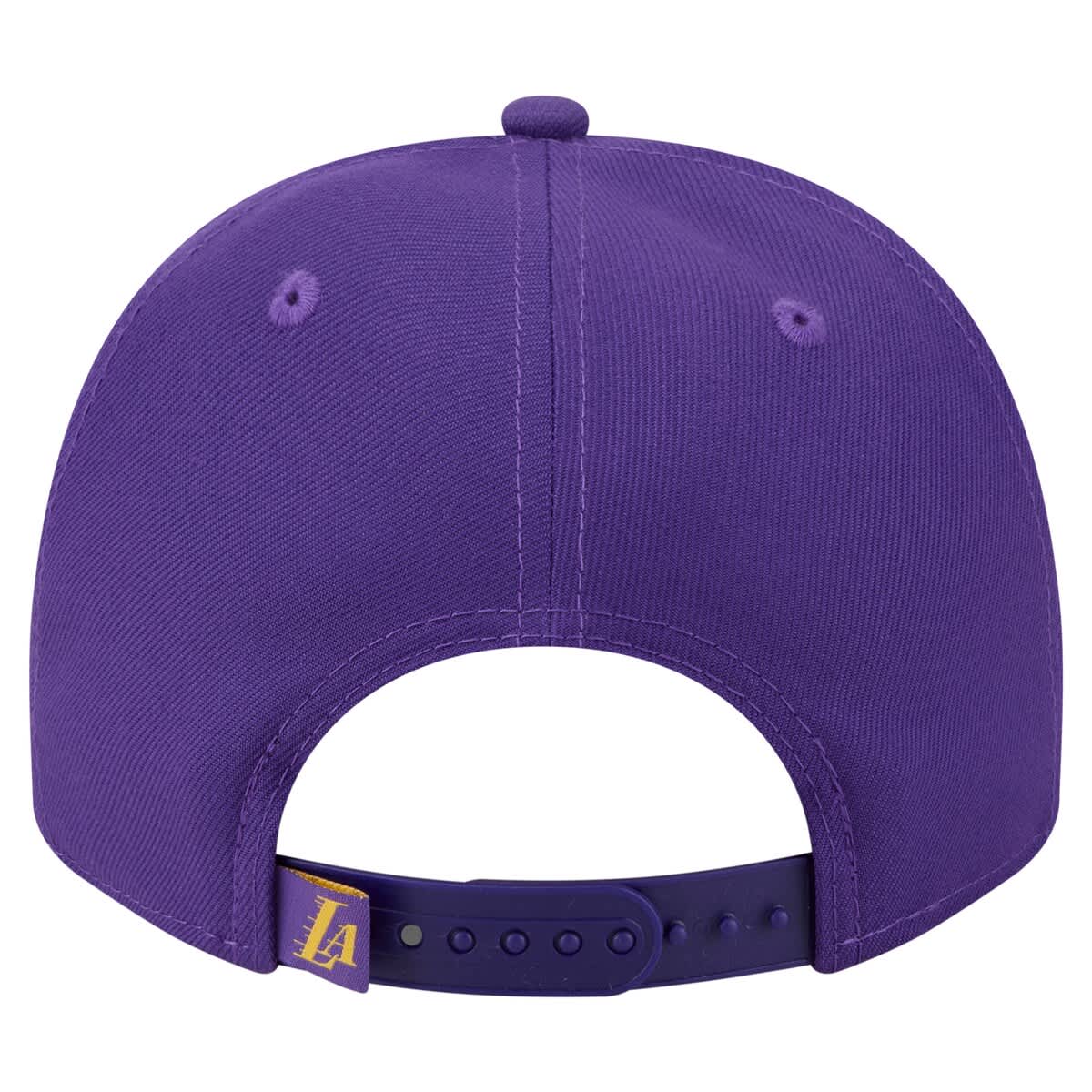 Men's New Era Purple Los Angeles Lakers Injection Cartoon Logo A-Frame ...