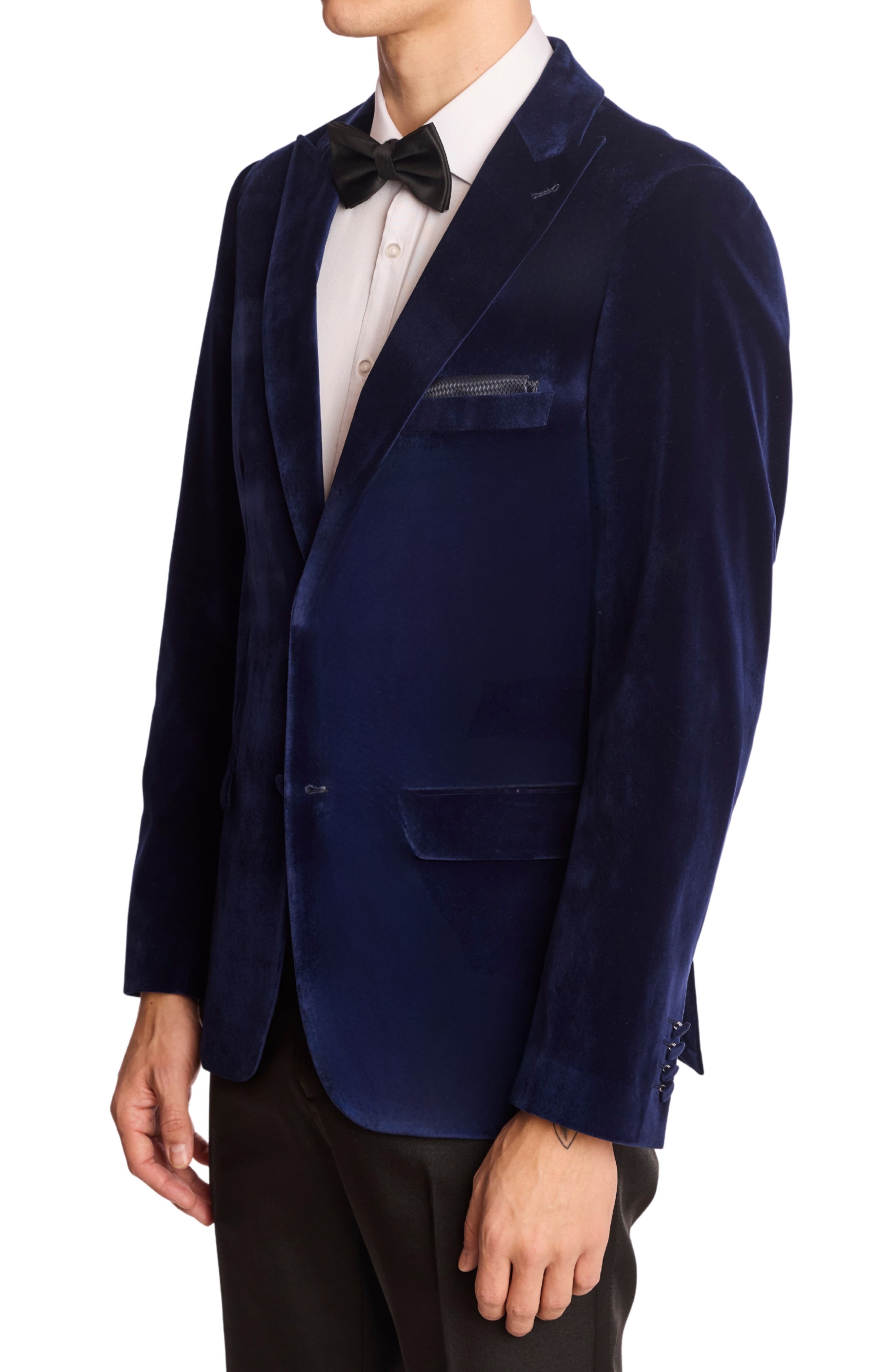 PAISLEY & GRAY Kyle Slim Fit Velvet Dinner Jacket | Nordstromrack