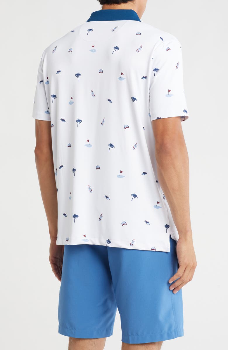 Kenneth Cole Print Golf Polo | Nordstromrack