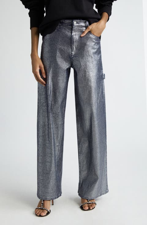 Women's Metallic Jeans & Denim | Nordstrom