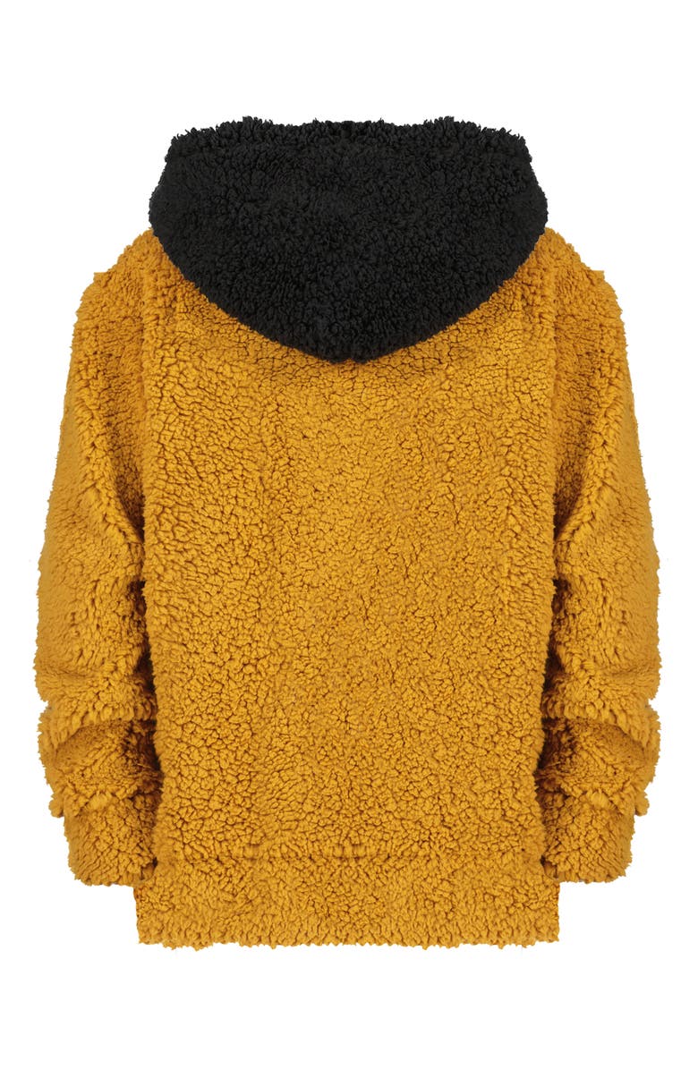 New Balance Kids' Faux Shearling Pullover Hoodie | Nordstromrack