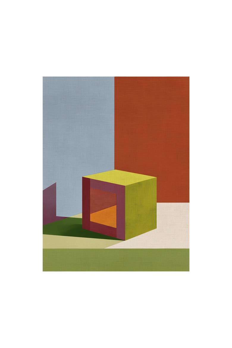 Form and Structure No. 01 Geometric Abstract Art Print | Nordstrom